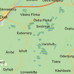 Vägbeskrivning från Örkelljunga till Klippan - Eniro visar vägen i ...