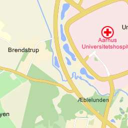 8381 Tilst - kort på Krak