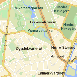 Øst For Paradis Aarhus - kort på Krak