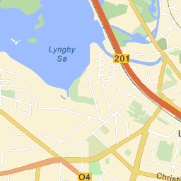 Lyngby Storcenter - kort på Krak