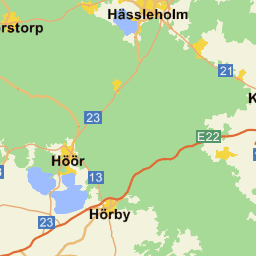 Hvad Er Sjælland - kort på Krak